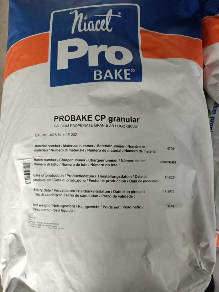 Calcium Propionate - CHẤT CHỐNG MỐC BẢO QUẢN BÁNH - Phụ gia thực phẩm ...